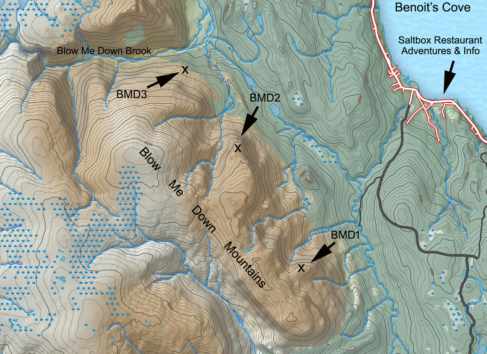 Blow Me Down VR Map | Cabox